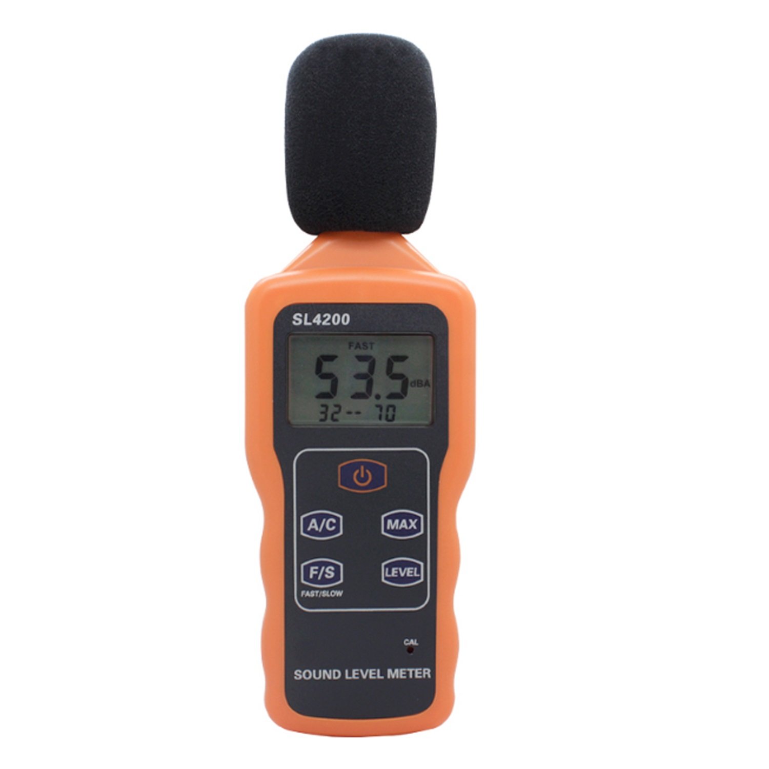 Buy Digital Tester Portable LCD Digital Sound Level Meter Decibel Data ...