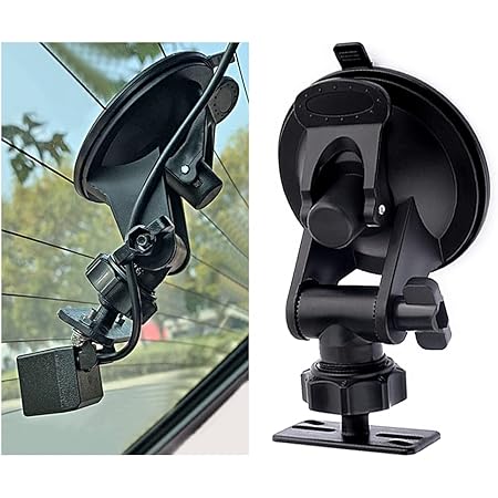 Amazon.com: Auto Dash Cam Mount - [360°Rotatable] Rearview Camera ...