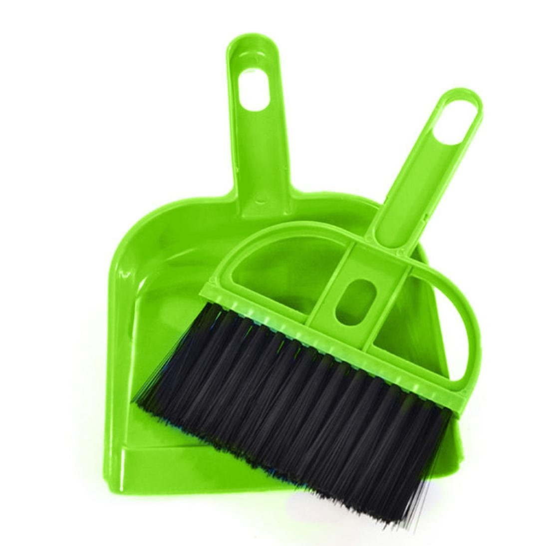 Mini Dust Pan and Brush Set, Transer Dust Sweeper Desktop Cleaning ...