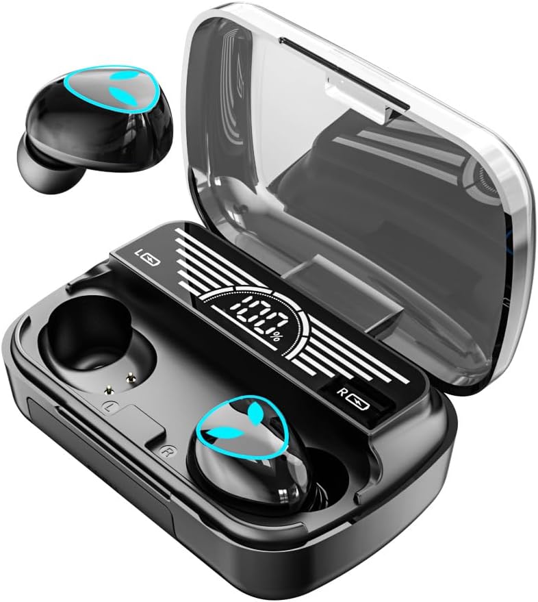 Amazon.com: BMHOLU Wireless Earbuds,Bluetooth 5.3 True Wireless Earbuds ...