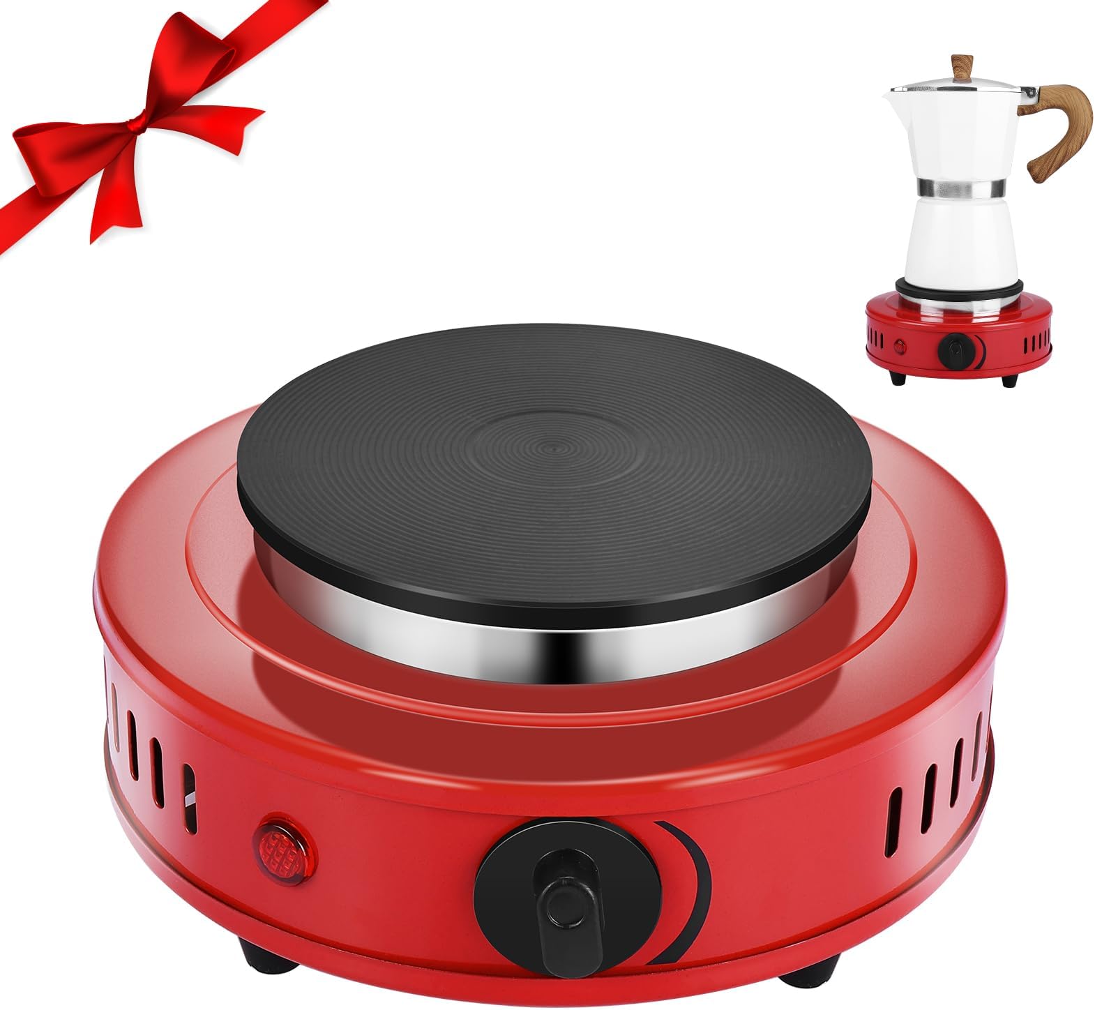 Amazon.com: Artilife Mini Hot Plate Small Hot Plate,Small Hot Plate ...