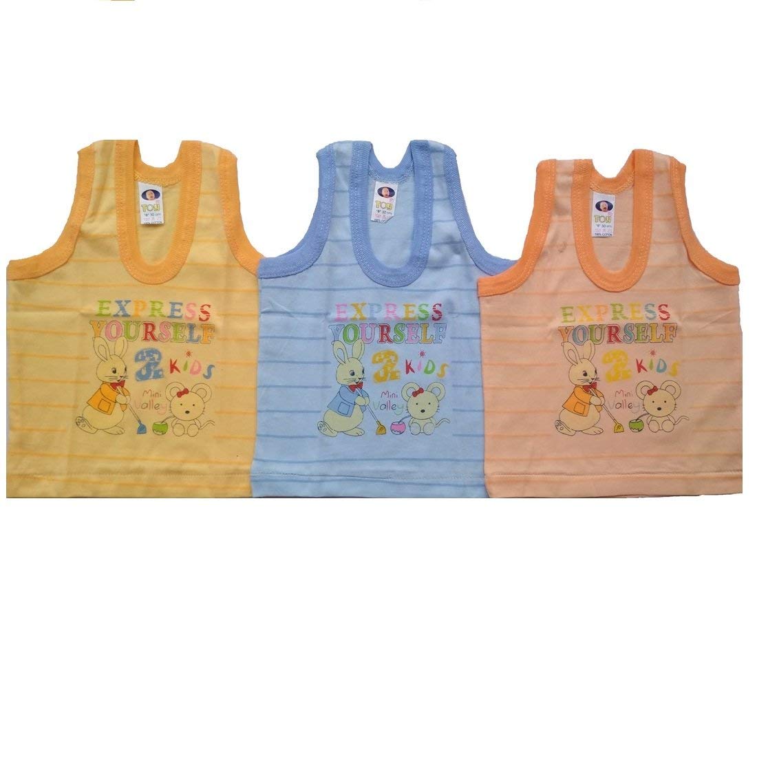 Buy New Pinch Cotton Printed Baby Kids Inner Wear Baniyan Summer wear ...