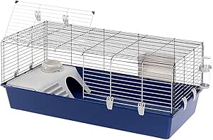 FERPLAST Rodent Cage RABBIT 120 for Rabbits, Guinea Pigs, Guinea Pigs ...