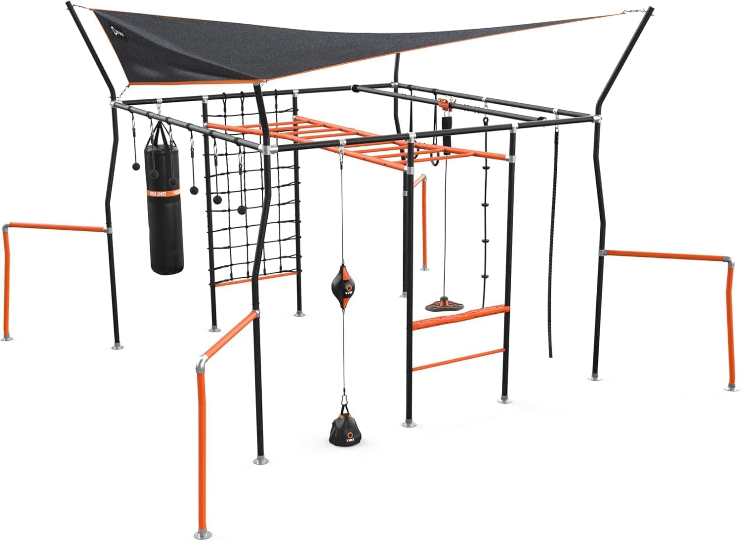 Amazon.com: Vuly Ninja Quest Monkey Bars Extra Large Ninja Warrior ...