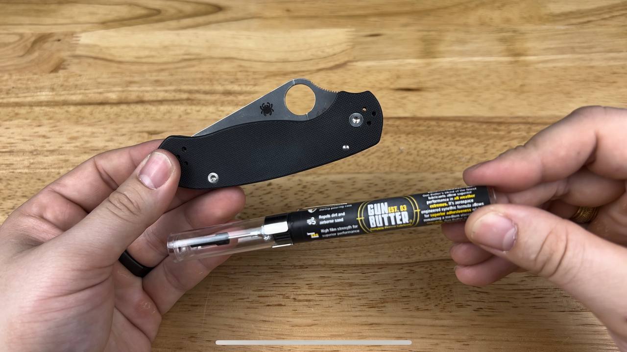 Watch Gun Butter Pen Oiler Review and Application on Amazon Live