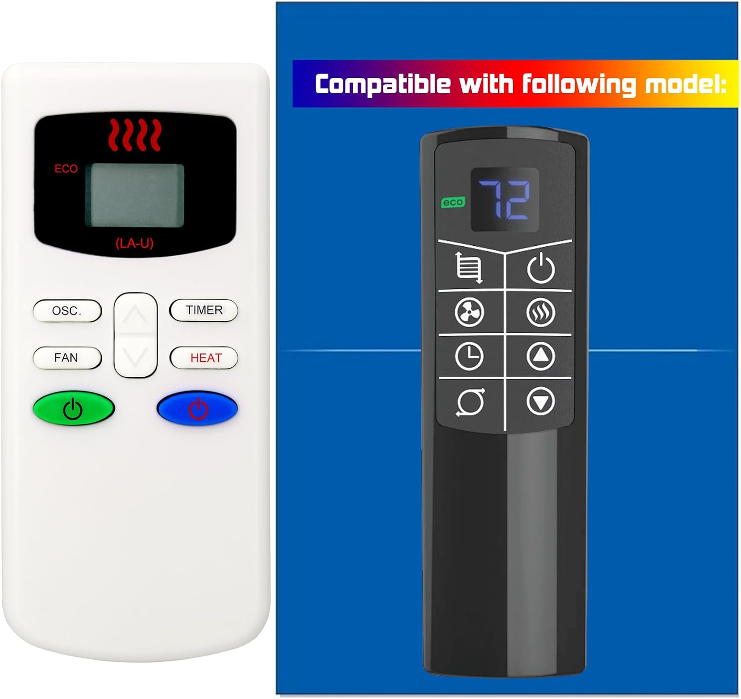 Amazon.com: Replacement for Lasko Space Heater Remote Control 2033623 ...