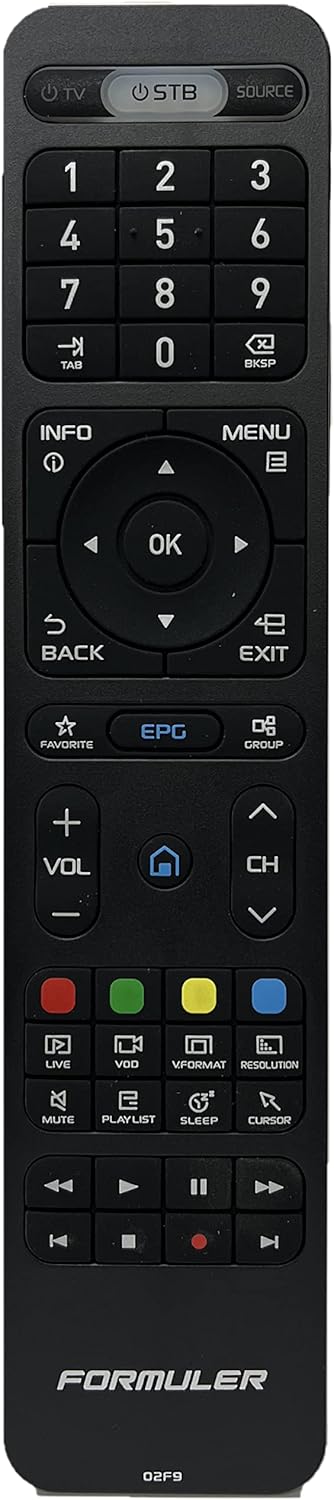 Amazon.com: Formuler Long Remote | IR Smart Learning Control (Updated Version 02F9) Compatible ...
