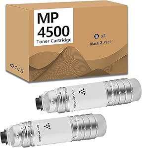 Amazon.com: MP4500 Replacement Toner Cartridge Black for Ricoh AFICIO MP3500 4001 4002 4500 5001 ...