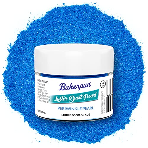 Snapklik.com : Pearl Luster Dust Edible, Periwinkle Blue Luster Dust, 4 ...