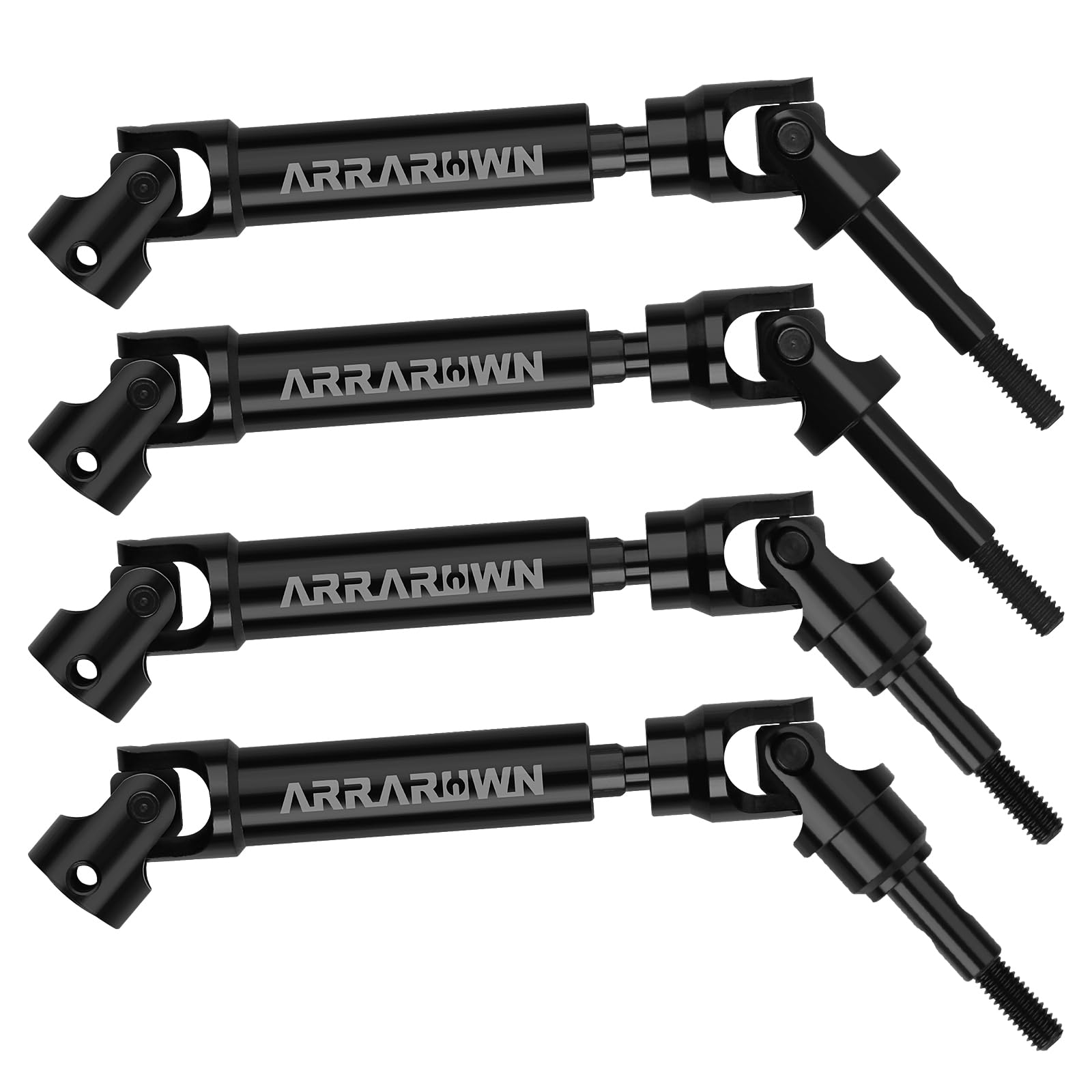 Amazon.com: 4Pcs 1:10 RC Cars CVD Drive Shafts Heavy Duty Axis ...