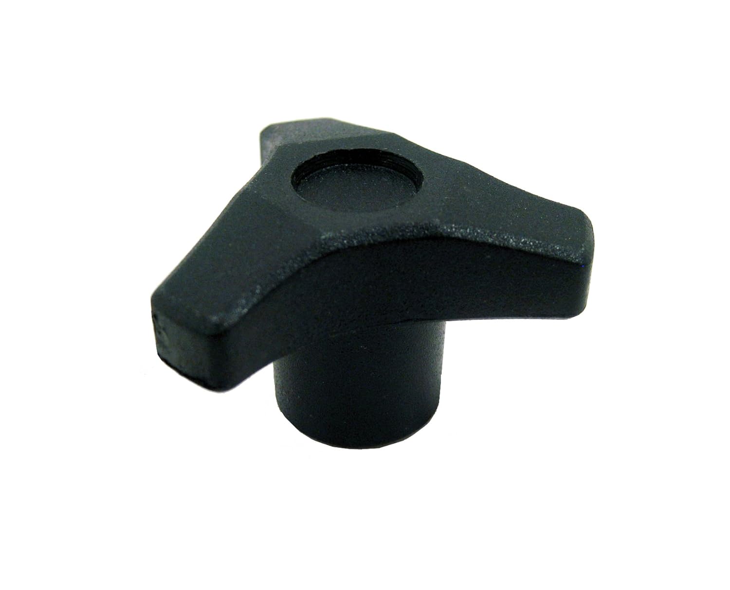 JW Winco Nylon Plastic Three Lobed Knob with Tapped Insert, Threaded ...