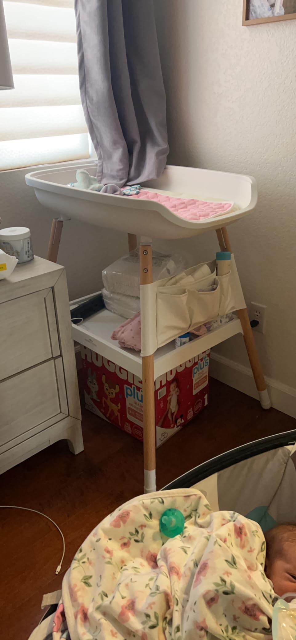 Amazon.com : Children of Design Deluxe Diaper Changing Table - Portable ...