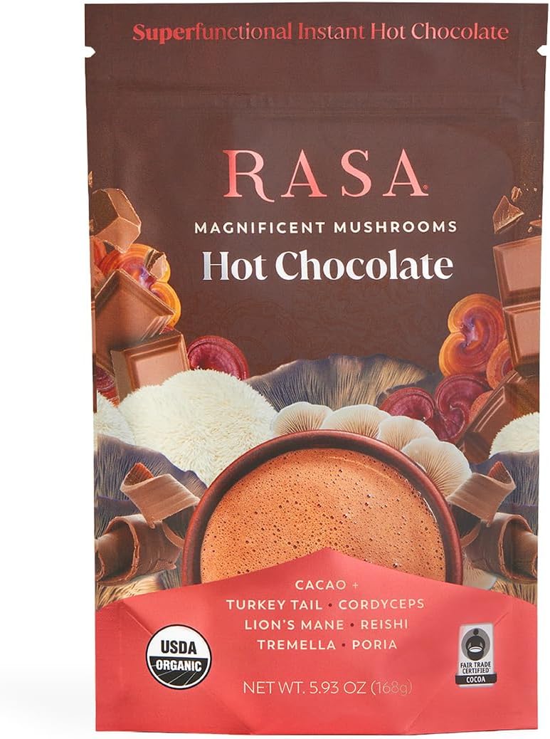 Amazon.com : Mushroom Hot Cocoa, Melatonin Sleep Aid | Keto Cocoa ...