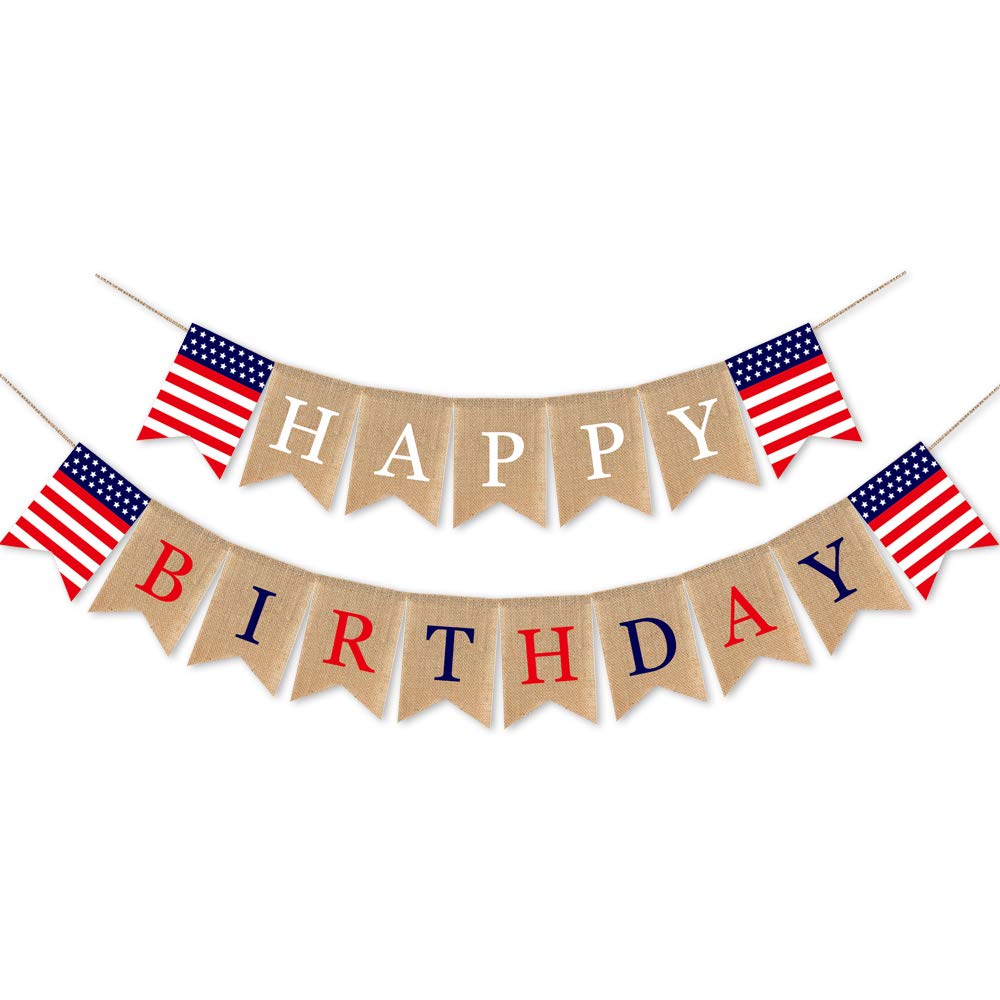 Happy Fourth Of July Banner