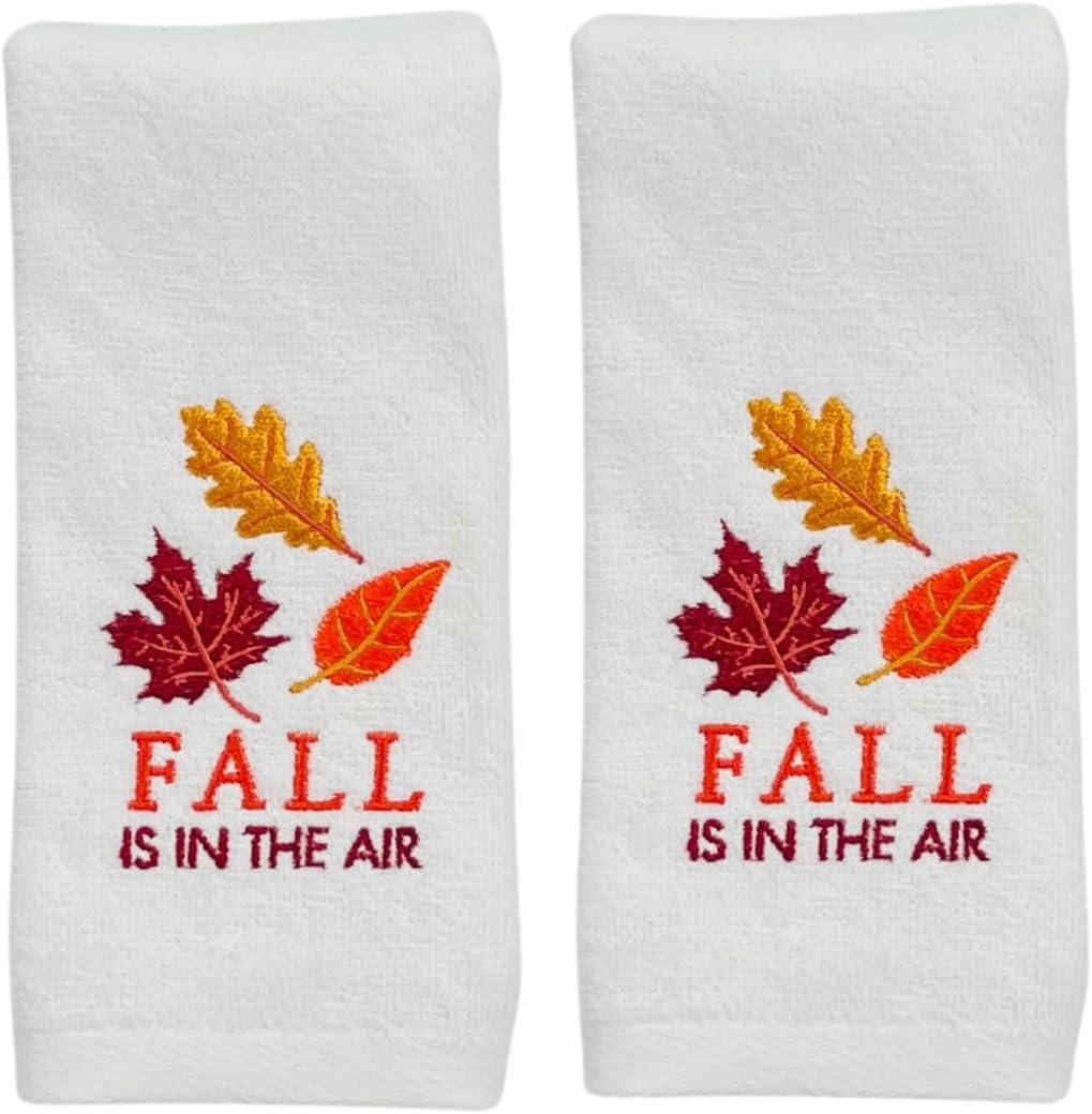 Amazon.com: Artoid Mode Stripe Vase Truck Pumpkin Fall Kitchen Towels ...