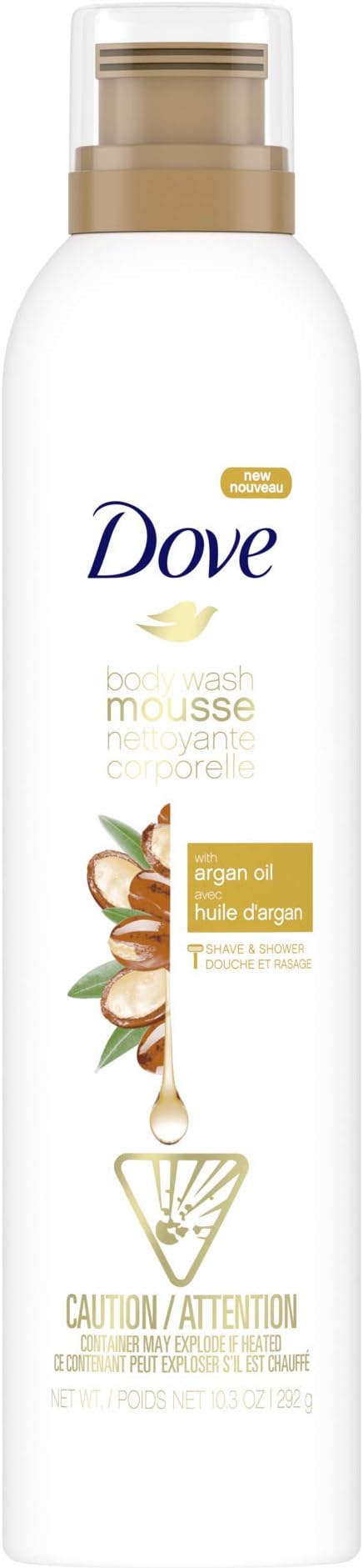 Amazon.com: Nivea Creme Soft Foaming Silk Mousse Body Wash, Vanilla and ...