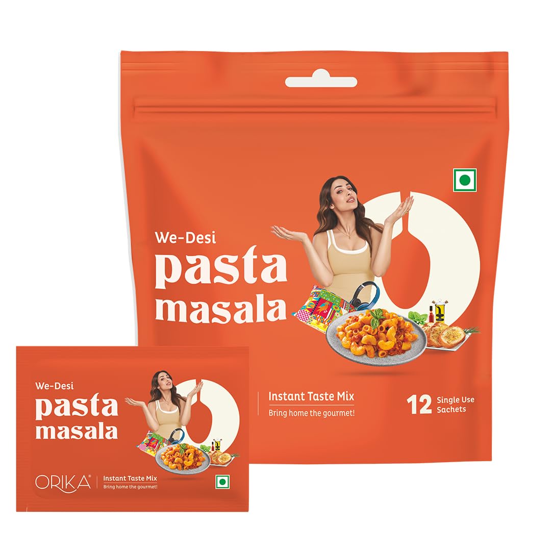 We-Desi Pasta Masala, All in One, 12 single use sachets : Amazon.in ...