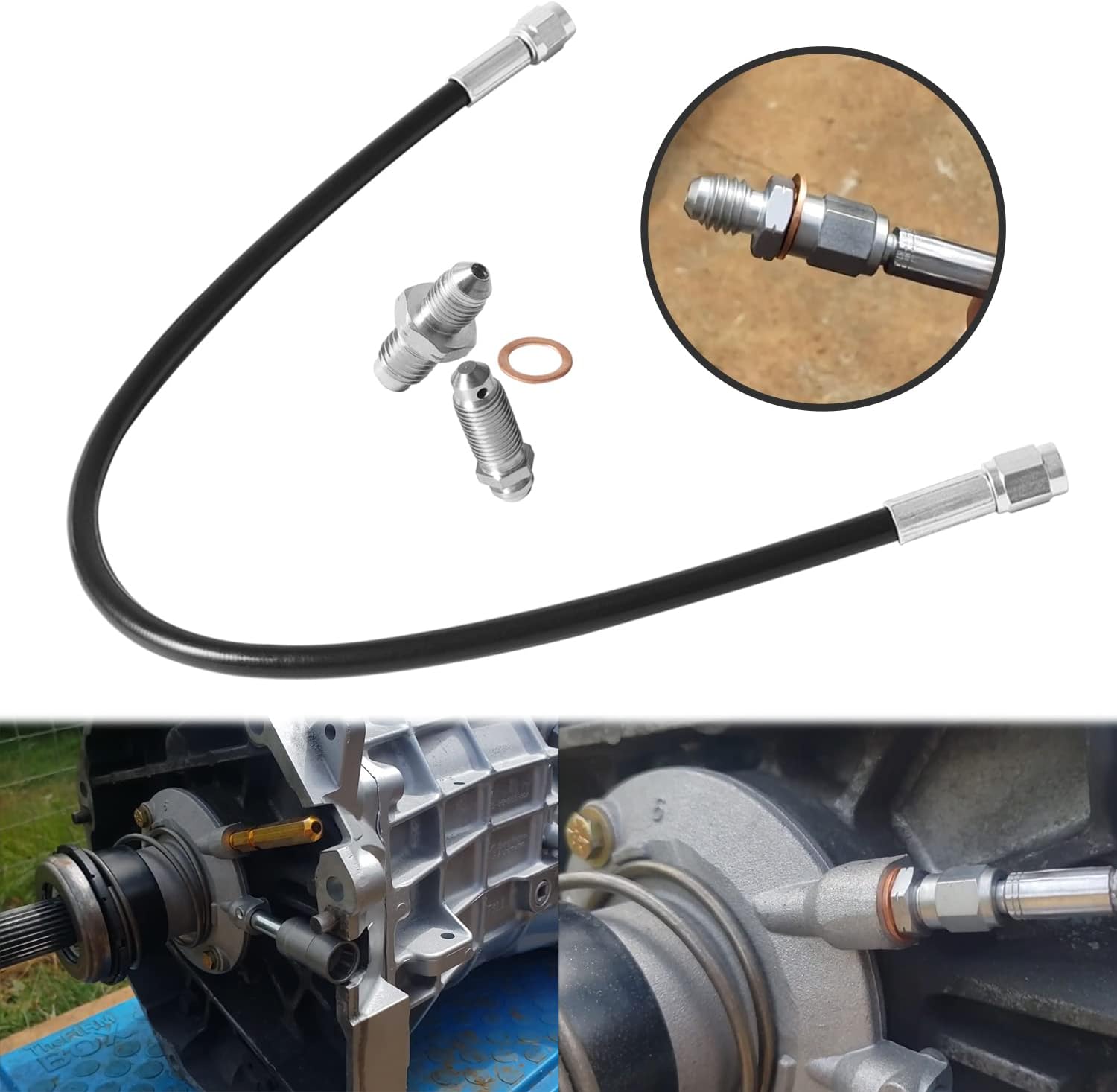 Amazon.com: LS1 LS6 LSX T56 Remote Clutch Speed Bleeder Kit For ...