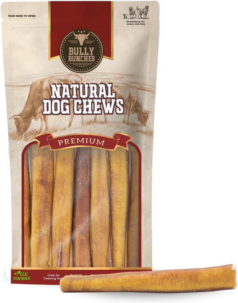 Amazon.com: Bully Bunches Premium 6 Inch Jumbo Odor-Free Bully Sticks ...