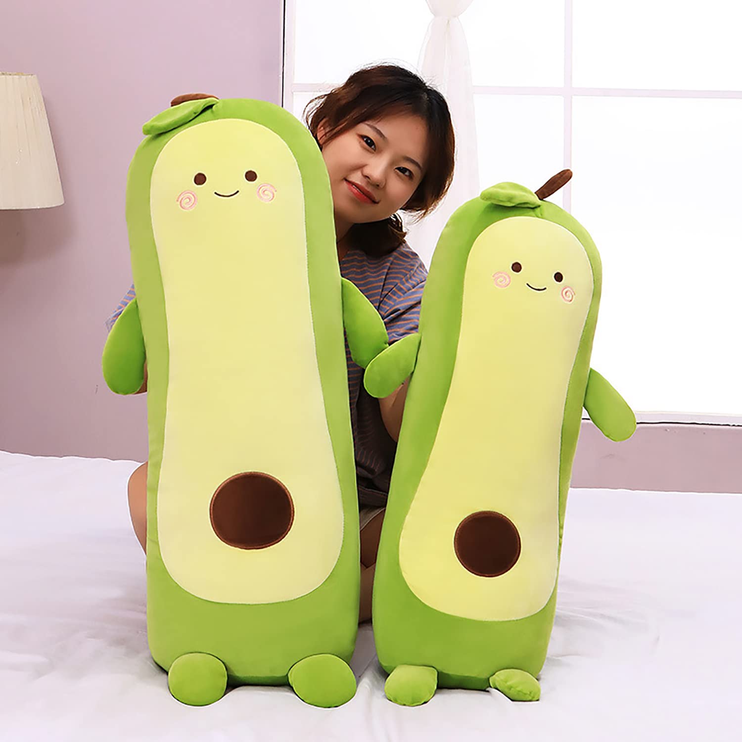 Cute Avocado Stuffed Plush Soft Hugging Pillow Toy Lovely Fruit Plush ...