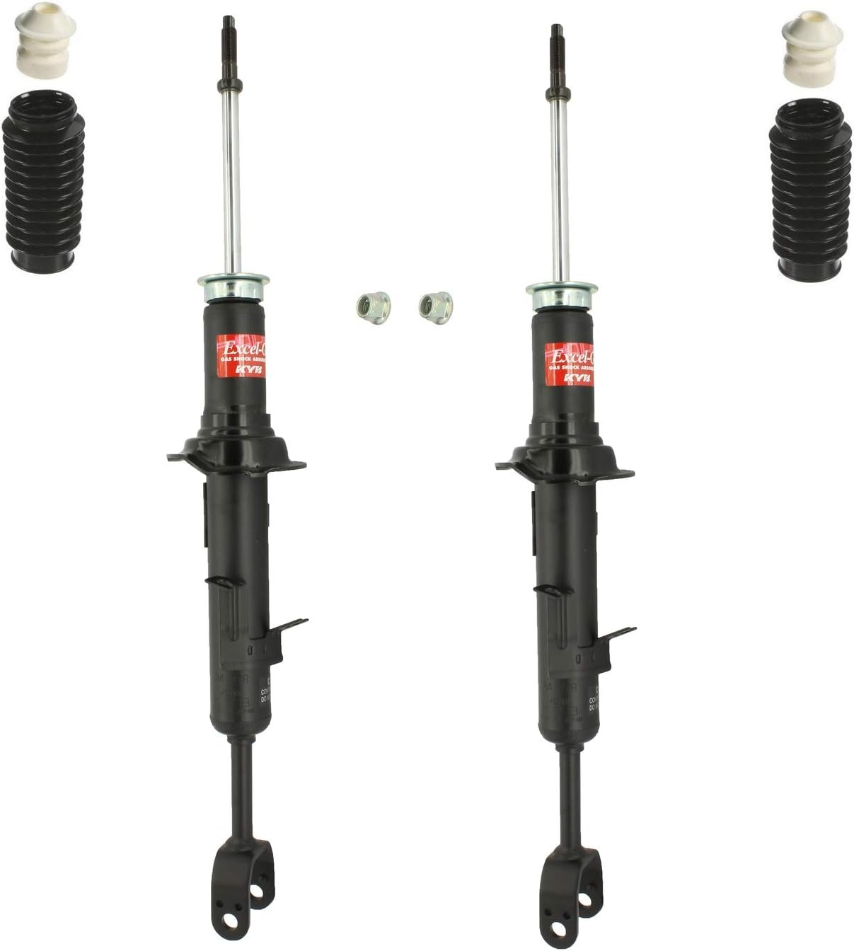 Amazon.com: Front Suspension Struts & Bellows Kit For Infiniti G35 ...