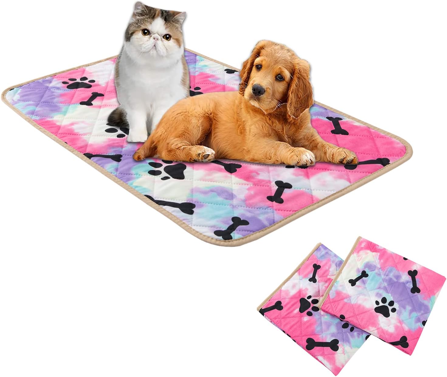 Amazon.com: SPXTEX Dog Crate Pads Dog Pee Pads Rugs Washable Dog Pads ...