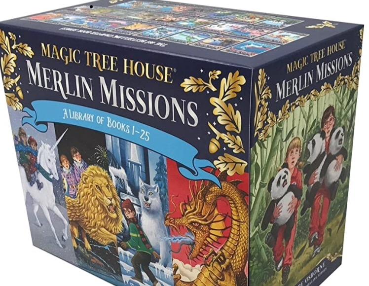 Magic Tree House Merlin Missions #1-25 B : Mary Pope Osborne: Amazon.in ...