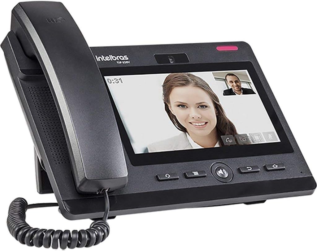 Telefone IP Intelbras TIP 638V, Intelbras, TIP 638V, Preto | Amazon.com.br