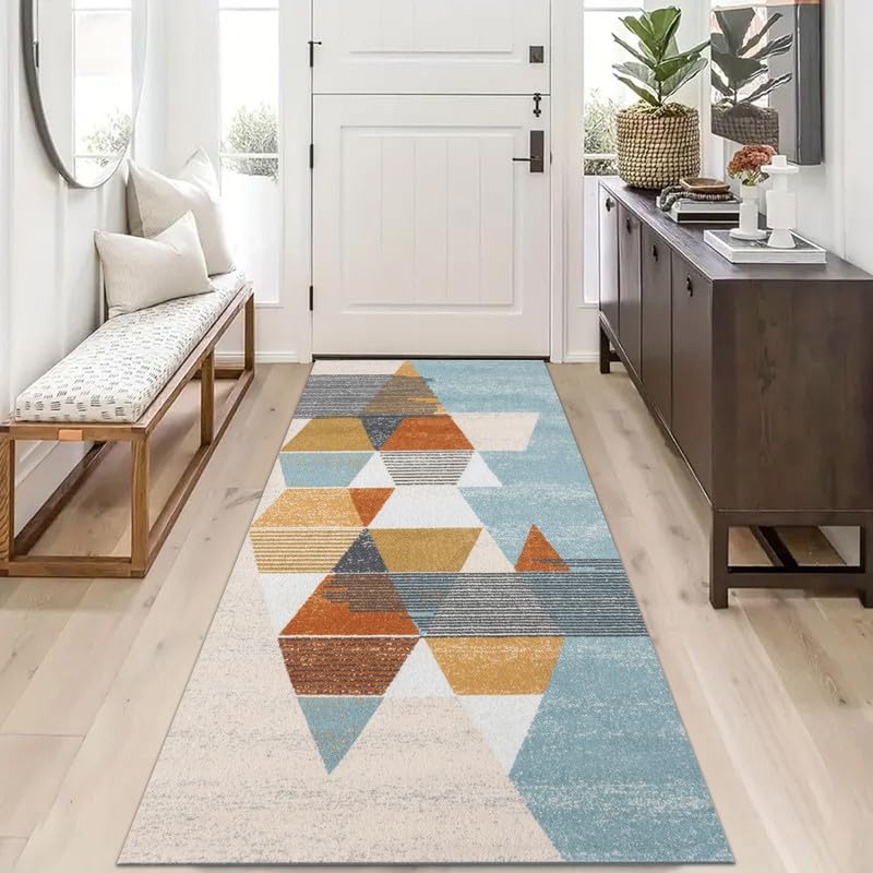 Cozy Haven Harmonious Collection Runner Rug – Washable Hallway Carpet ...