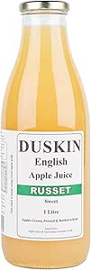 Duskin English Apple juice | Russet flavour | 1 L | Sweet and nutty, lovely with Cobnuts | (6 ...