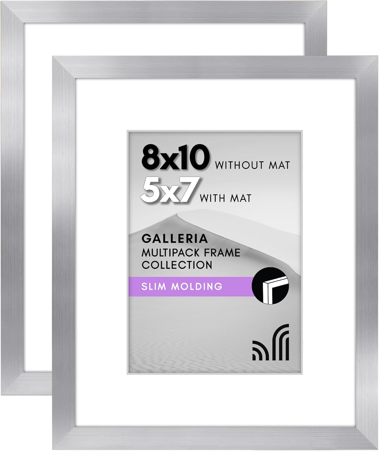 Amazon.com - Americanflat 8x10 Picture Frame with Polished Plexiglass ...