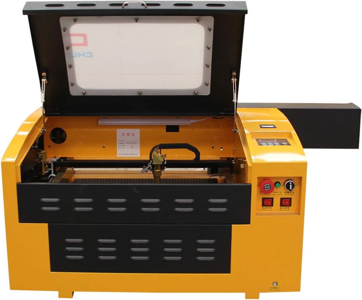 Amazon.com: TEN-HIGH CO2 Engraving Machine 60W 300x400mm Laser ...