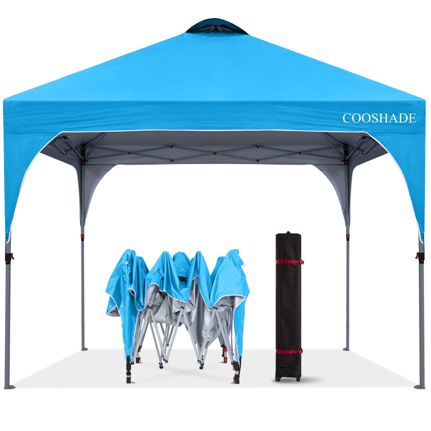 COOSHADE Pop Up Canopy Tent,Easy Setup Instant Sun Protection Beach ...