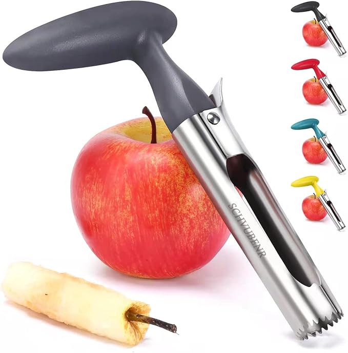Amazon.com: SCHVUBENR Premium Apple Corer Tool - Easy to Use and Clean ...