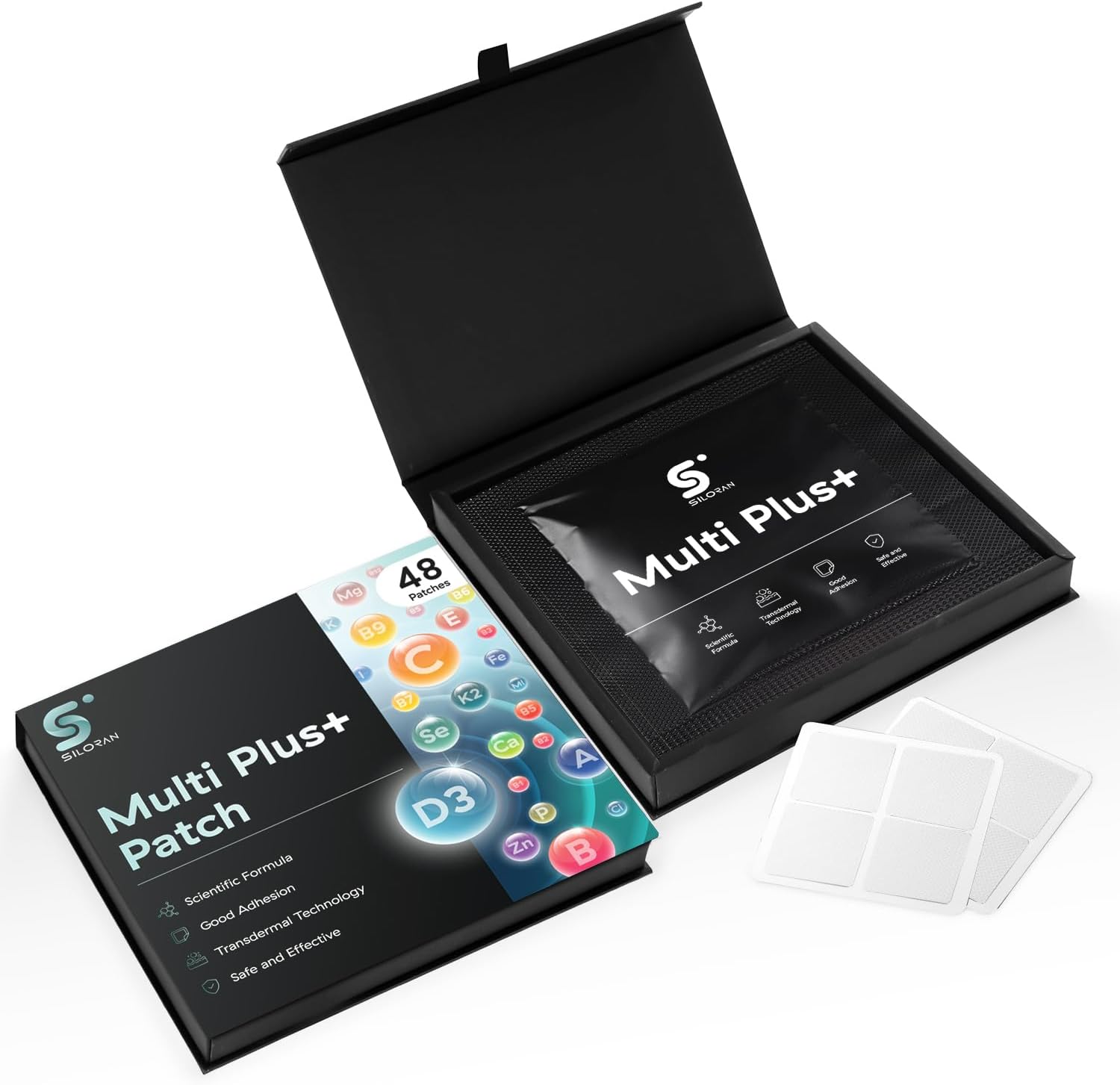 Amazon.com: SILORAN Multi Plus Patch 48-Day Supply - Multi Plus Patch ...