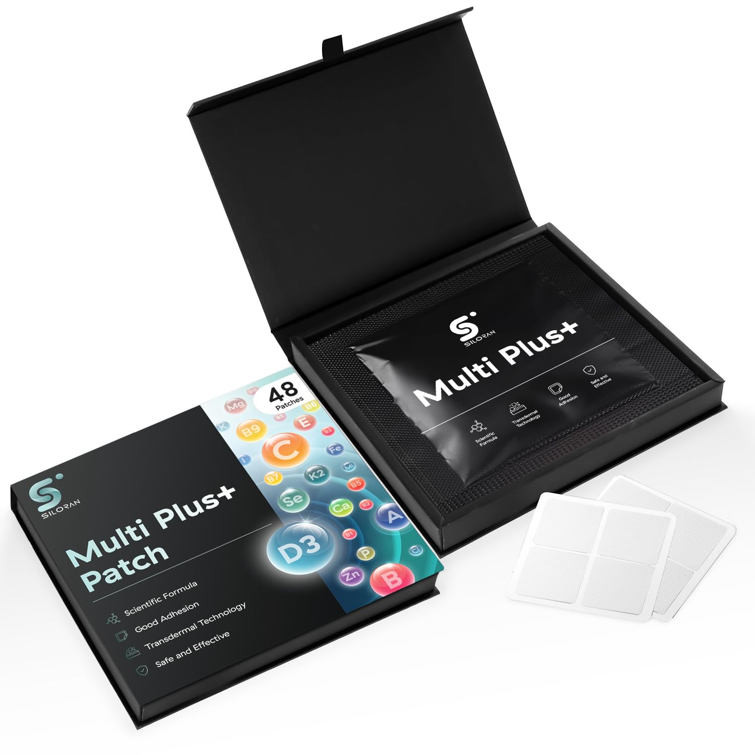 Amazon.com: SILORAN Multi Plus Patch 48-Day Supply - Multi Plus Patch ...