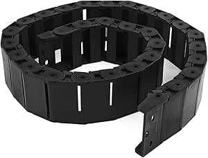 Amazon.com: 40.55" Black Cable Wire Carrier Drag Chain Nested 18mm x ...