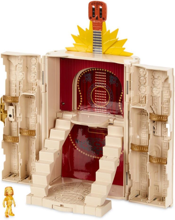 Amazon.com: Mattel Disney Coco Mini-Figure Playset & Collector Case ...