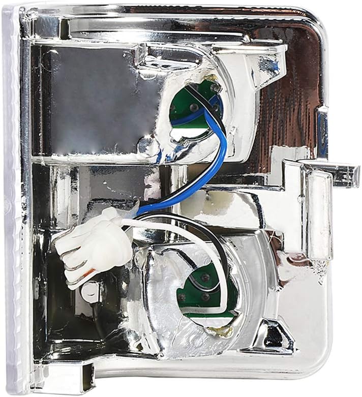 SCITOO Luces de señal, espejos laterales de transparencia para Ford ...