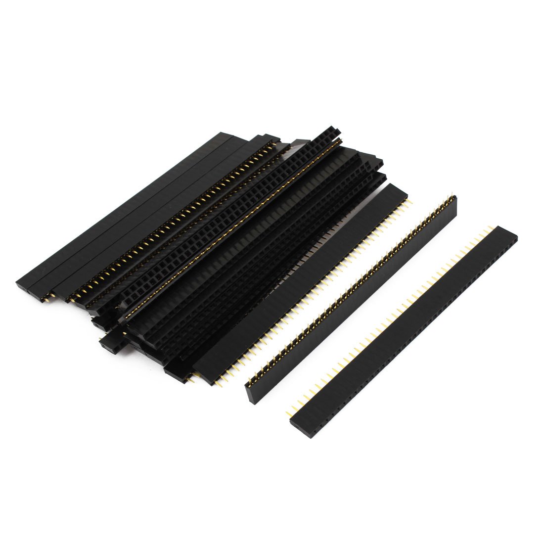 sourcingmap 30 Pcs Female PCB Header 40 Way 2.54mm Spacing Connector ...