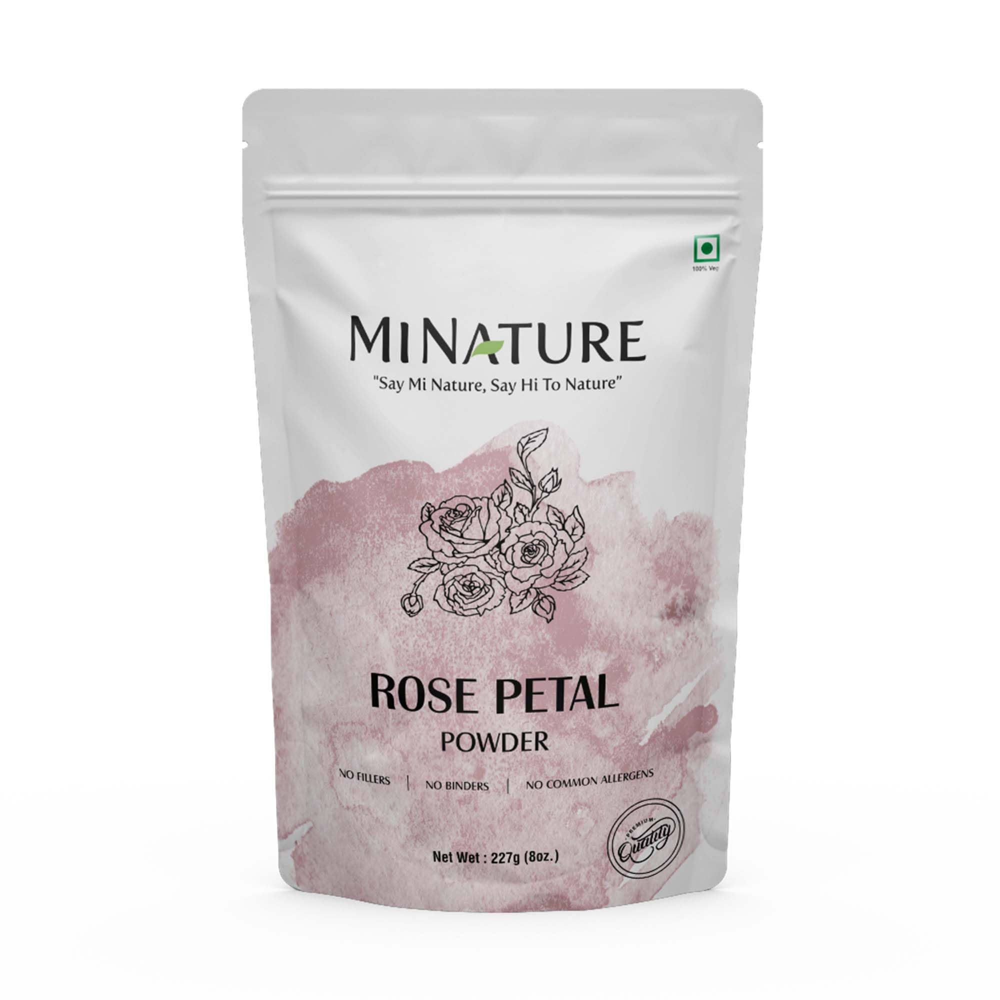 mi nature Rose petal powder, 100% Natural and Pure, Skin care, Chemical ...