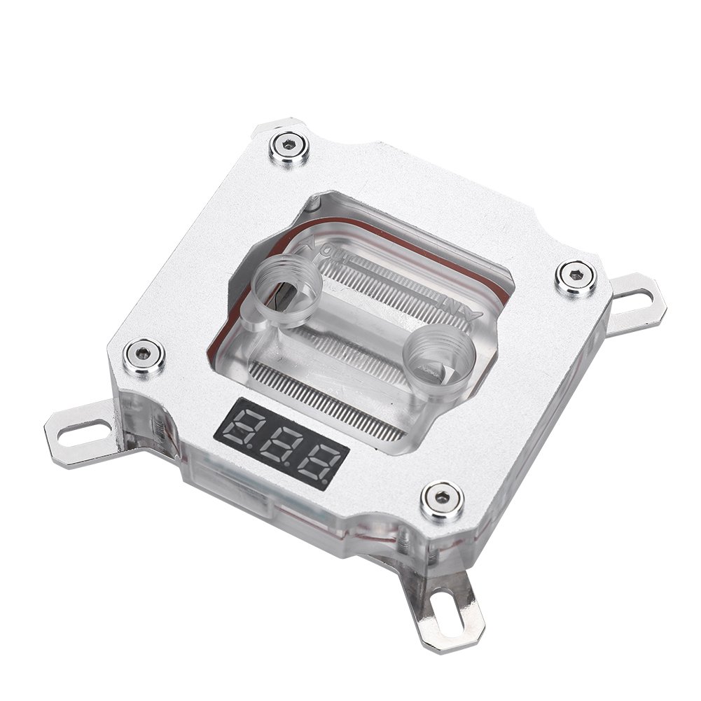 CPU Waterblock, ASHATA Computer PC CPU Water Cooling Block Waterblock ...