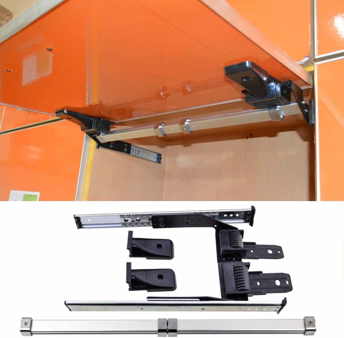 Cabinet Door Hinge Slide - Built-in Flap Cabinet Door Slide Hardware ...