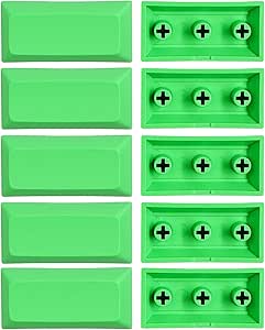 Amazon.co.jp: 10 PCS PBT Keycaps DSA 2U Keycaps Colored Customized ...