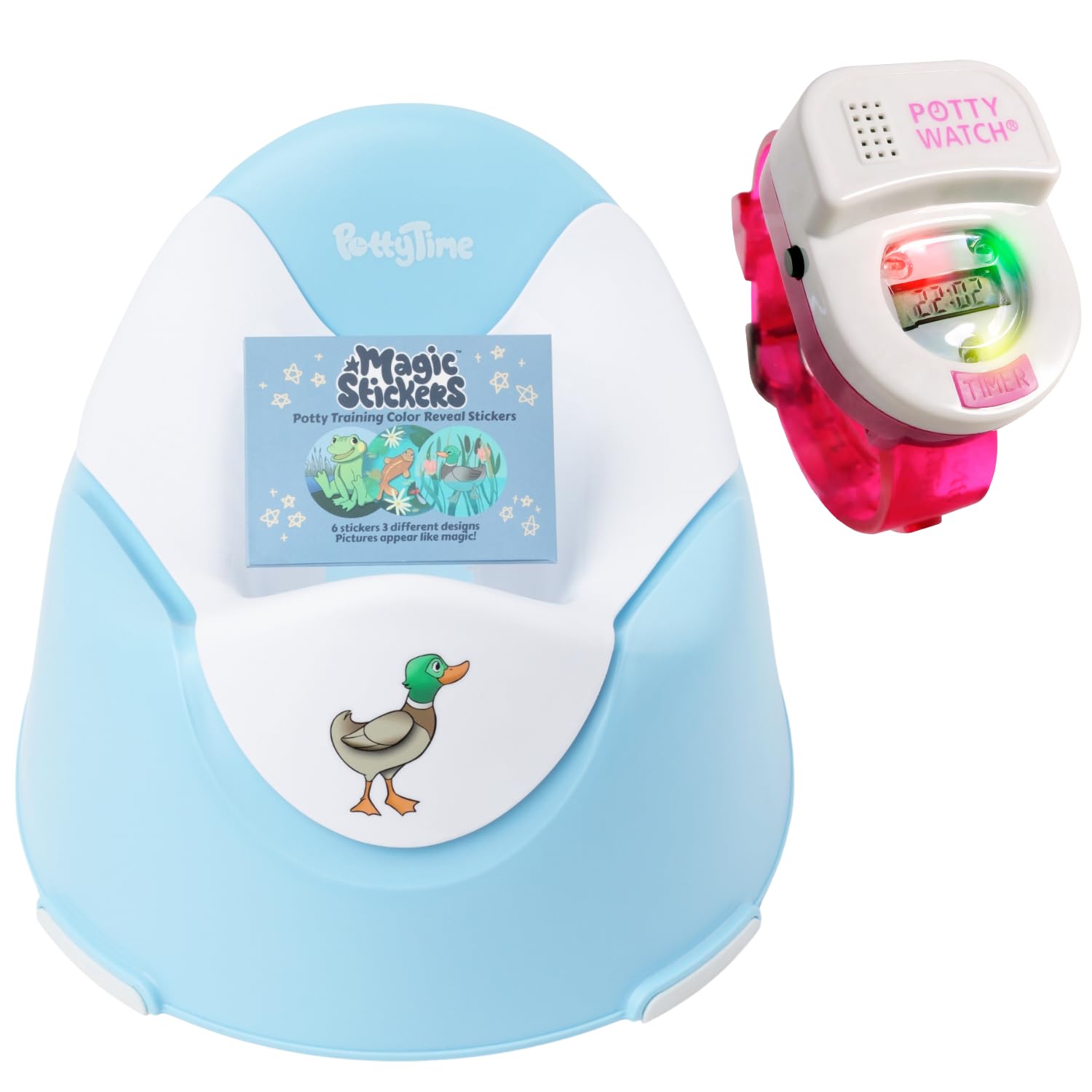 Amazon.com: POTTY TIME New | Potty Training Seat by Potty Watch ...