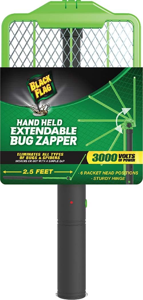 Amazon.com : Black Flag ZR-8000 Extendable Handheld Bug Zapper, Green ...