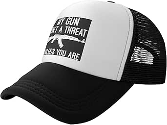 Classic Low Profile Baseball Cap My Gun Isnt A Threat Unless You are ...