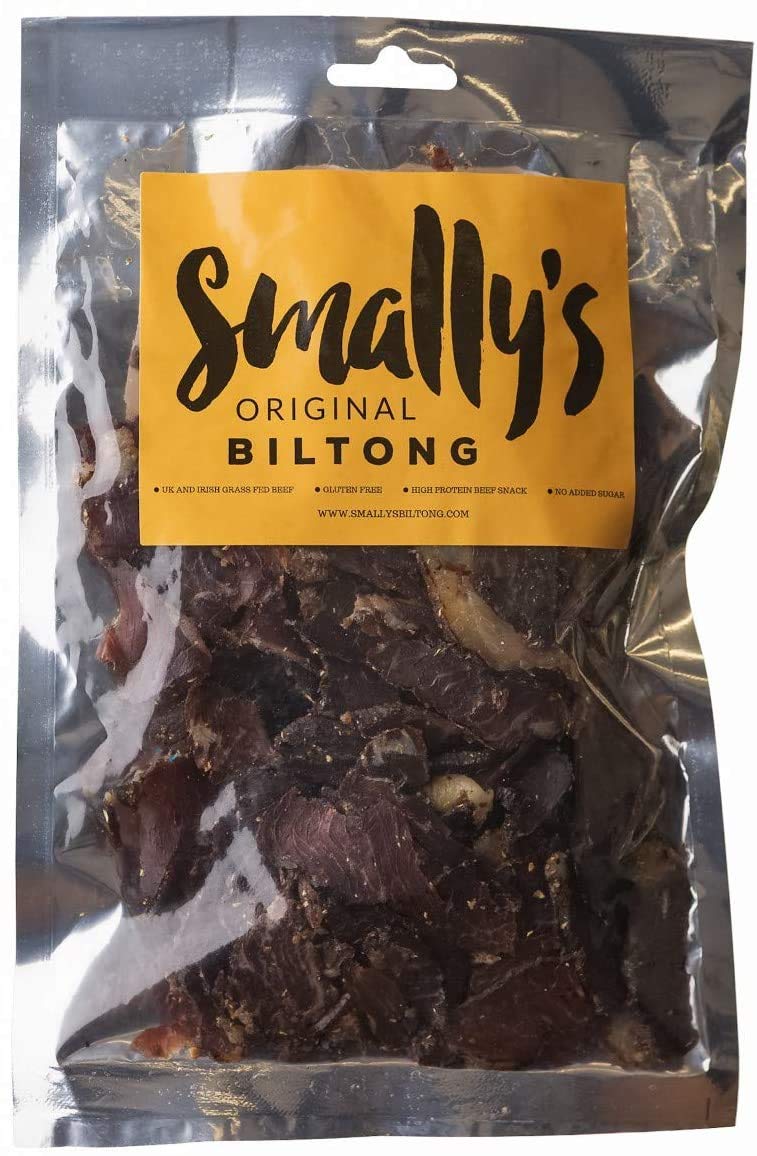 Buy Smally's Biltong: Original Fatty Biltong, High Protein Beef Biltong ...