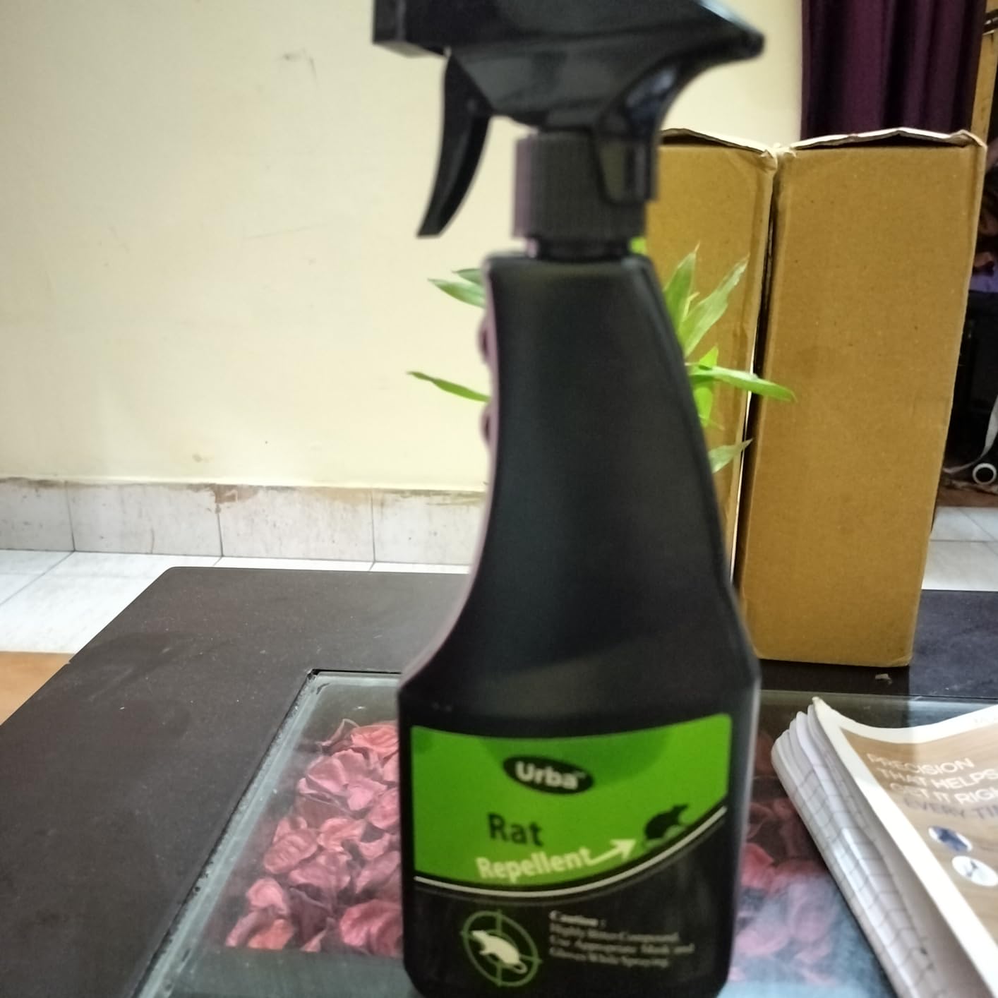 URBA Powerful Rat Protection Spray (Pack Of 2), 1000 Ml - Protect Wires ...