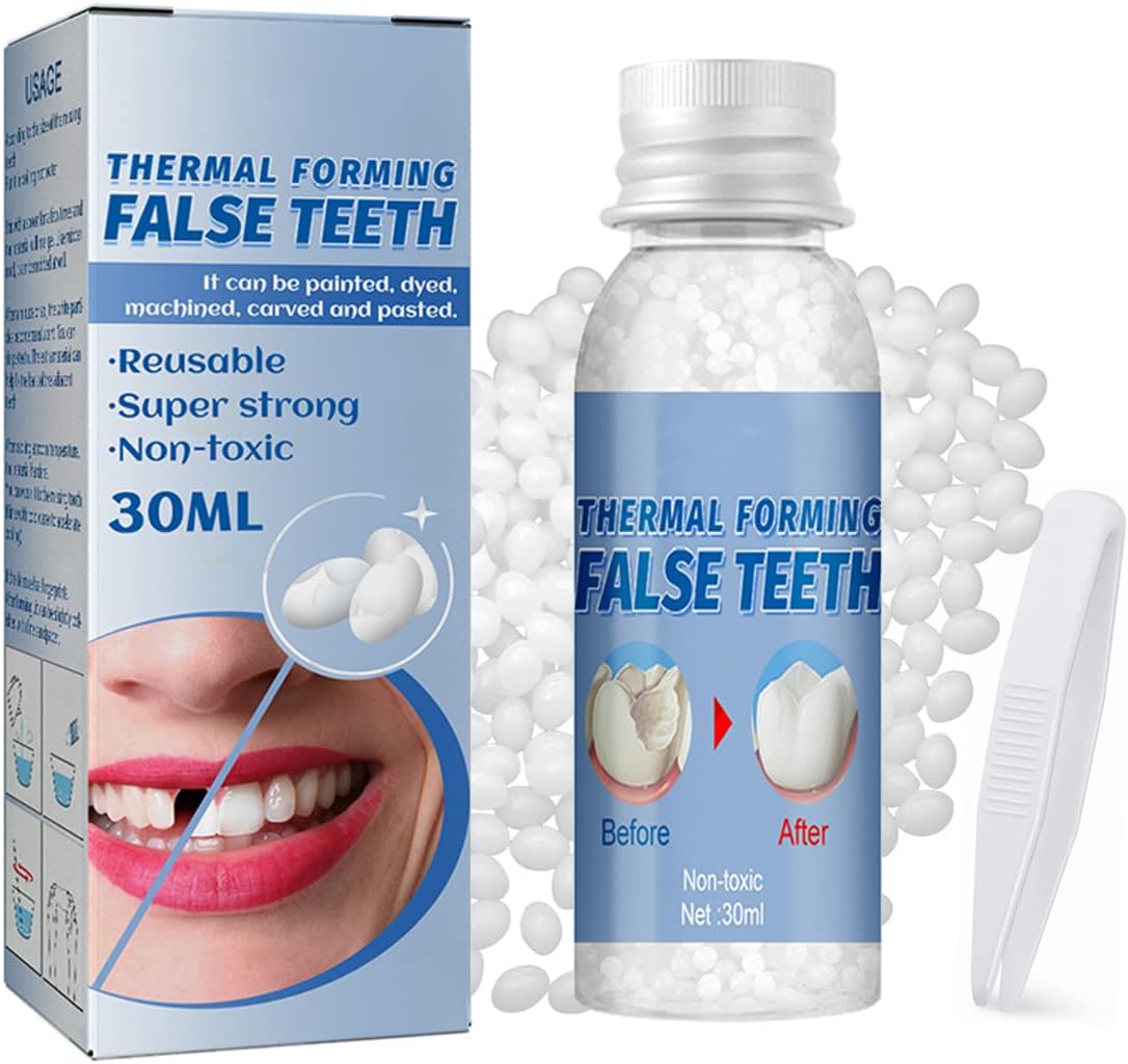 Amazon.com: Tooth Repair Kit - 30ml Thermal Beads Temporary Teeth ...